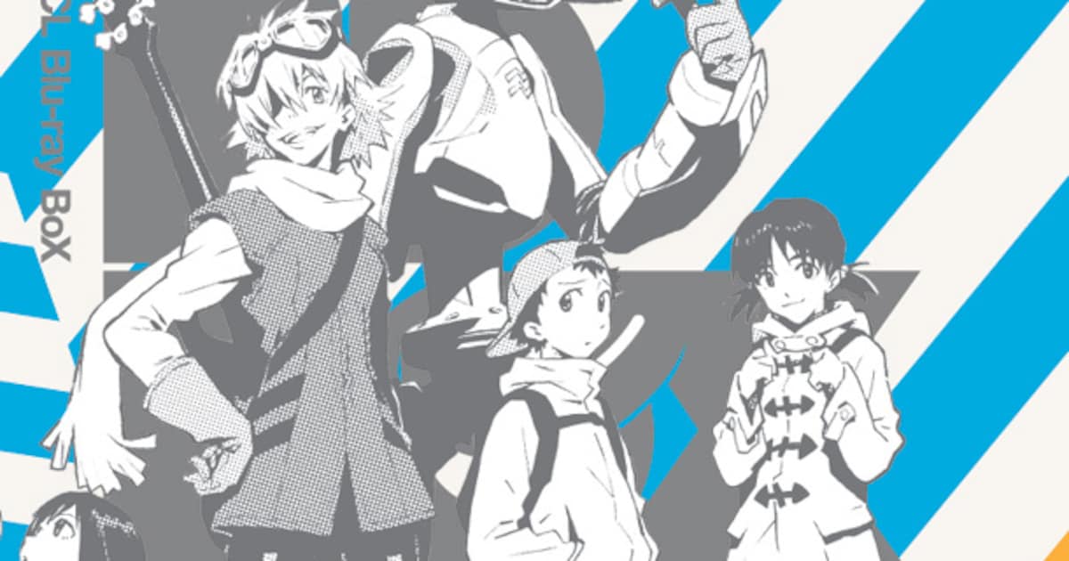 貞本義行描き下ろし「FLCL Blu-ray BoX」が期間限定発売 - コミックナタリー