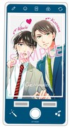 6巻のアニメイト限定版に付属するアクリルスマホスタンドのデザイン。