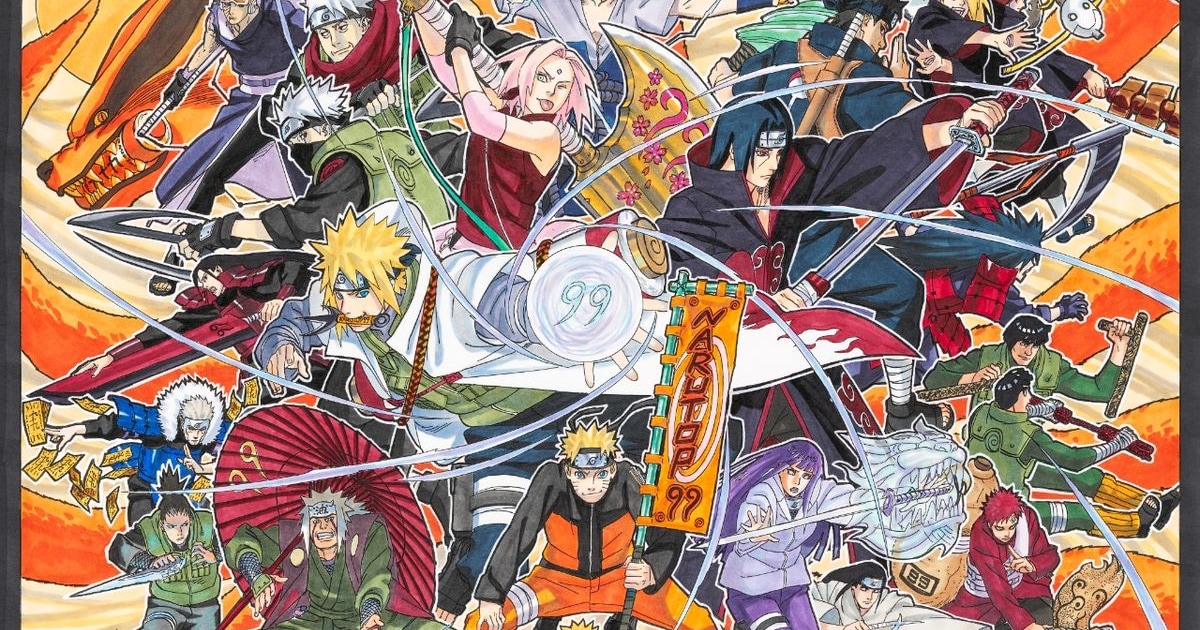 NARUTO全世界キャラ人気投票の結果発表！岸本斉史が上位22人を描き下ろし - コミックナタリー