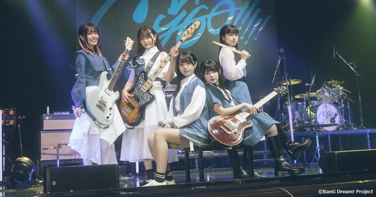 バンドリ発、MyGO!!!!!が全編顔出しでの初ライブ アルバム発売も明らかに（ライブレポート） - コミックナタリー