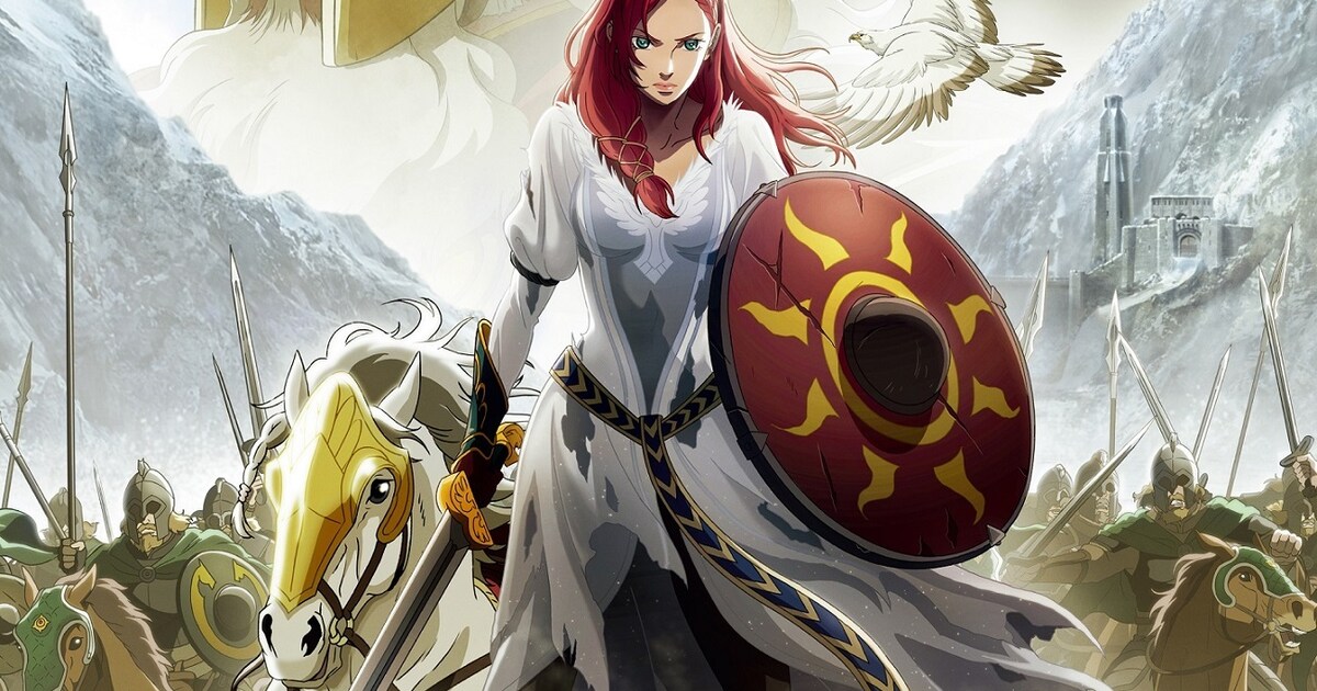 アニメ映画「ロード・オブ・ザ・リング」勇ましく佇むヘラ収めた日本版ポスター公開（動画あり / コメントあり） - コミックナタリー