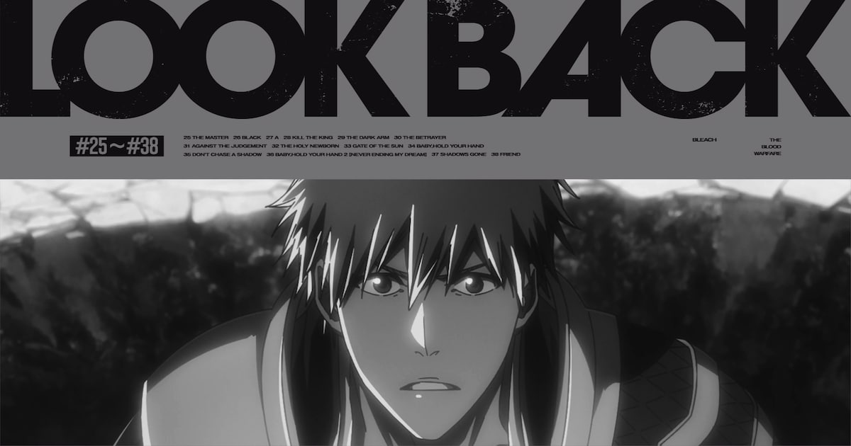 「BLEACH 千年血戦篇-相剋譚-」戦いの軌跡を辿る“LOOKBACK PV”公開（動画あり） - コミックナタリー