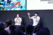 左から逢坂良太、島崎信長。