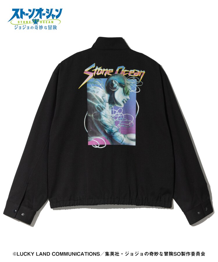 「Jolyne’s Stand Blouson」 - 「ジョジョ」6部×glamb、プッチ神父“メイド・イン・ヘブン”のカーディガンなど ...