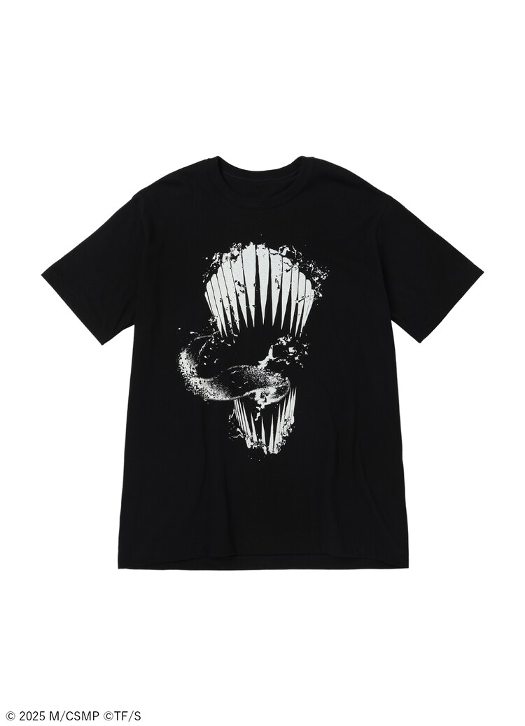 「チェンソーマンキバTシャツ」 - 「チェンソーマン レゼ篇」×Ground Y、花デザインしたブルゾンやマキマ目のテディベア [画像ギャラリー 11/30] - コミックナタリー