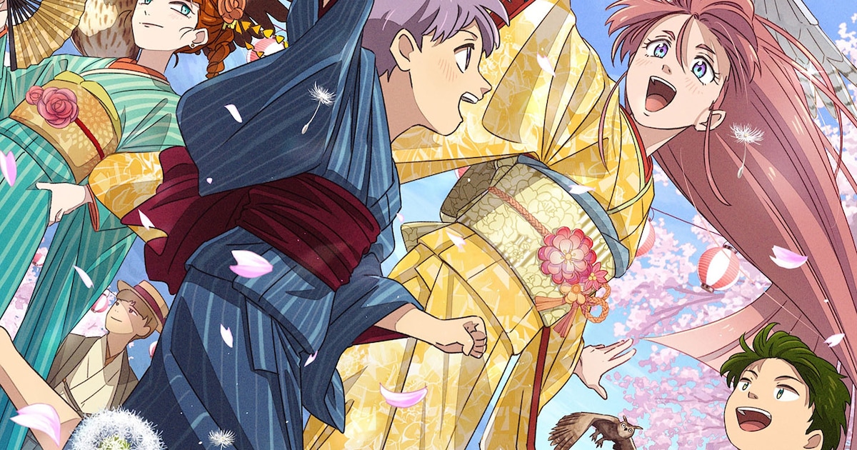 「TAAF2026」谷田部透湖＆市岡茉衣によるメインビジュアル 人々が春の訪れを祝福（動画あり / コメントあり） - コミックナタリー