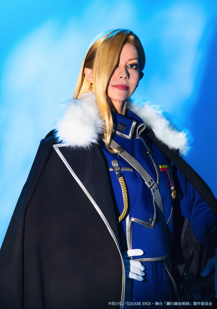 AKANE LIV扮するオリヴィエ・ミラ・アームストロング - 舞台「鋼の錬金術師」新作タイトルは“闇と光の野望”、全キャラクターのビジュアル ...