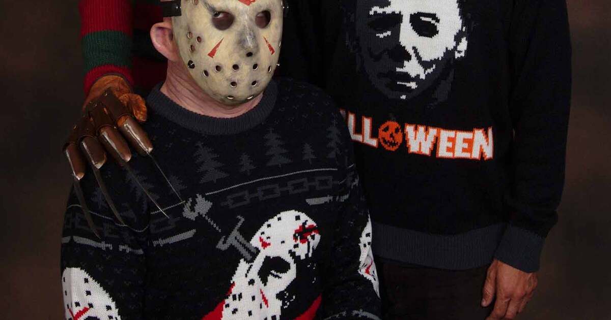 フレディのセーターやジェイソンのマフラー、殺人鬼モチーフのほっこり秋冬アイテム - 映画ナタリー