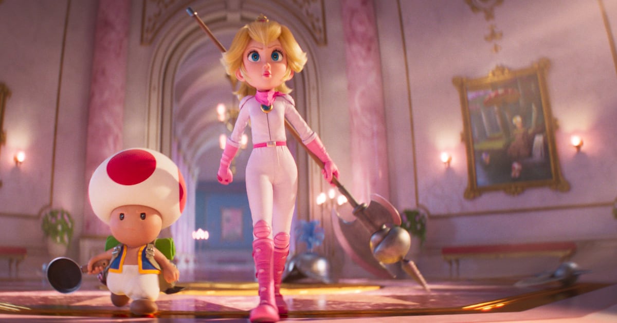 ピーチ姫が新たな一面見せる「ザ・スーパーマリオブラザーズ」予告、マリオは宮野真守 - 映画ナタリー