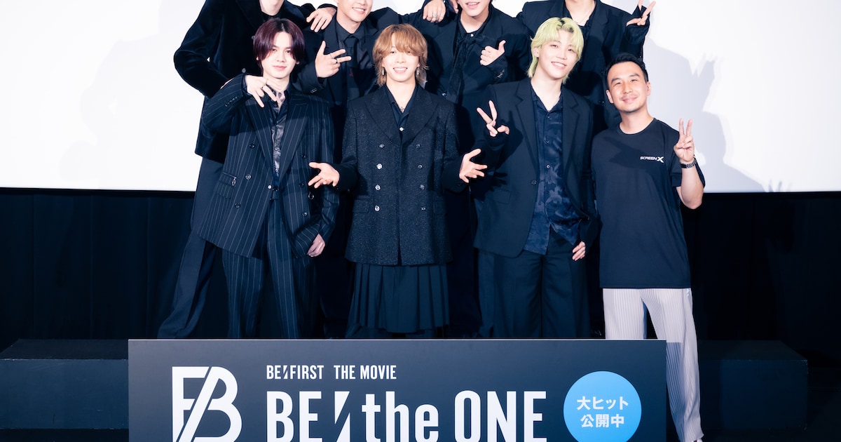 「映画になるってすごいよね！」BE:FIRSTが劇場でわいわい、「BE:the ONE」公開喜ぶ（イベントレポート / 写真12枚） - 映画ナタリー