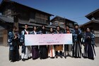 ドラマ「君とゆきて咲く」キャストの前田拳太郎、奥智哉ら京都に集結