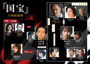 映画「国宝」に渡辺謙、高畑充希、寺島しのぶ、田中泯、森七菜、見上愛、永瀬正敏ら12名