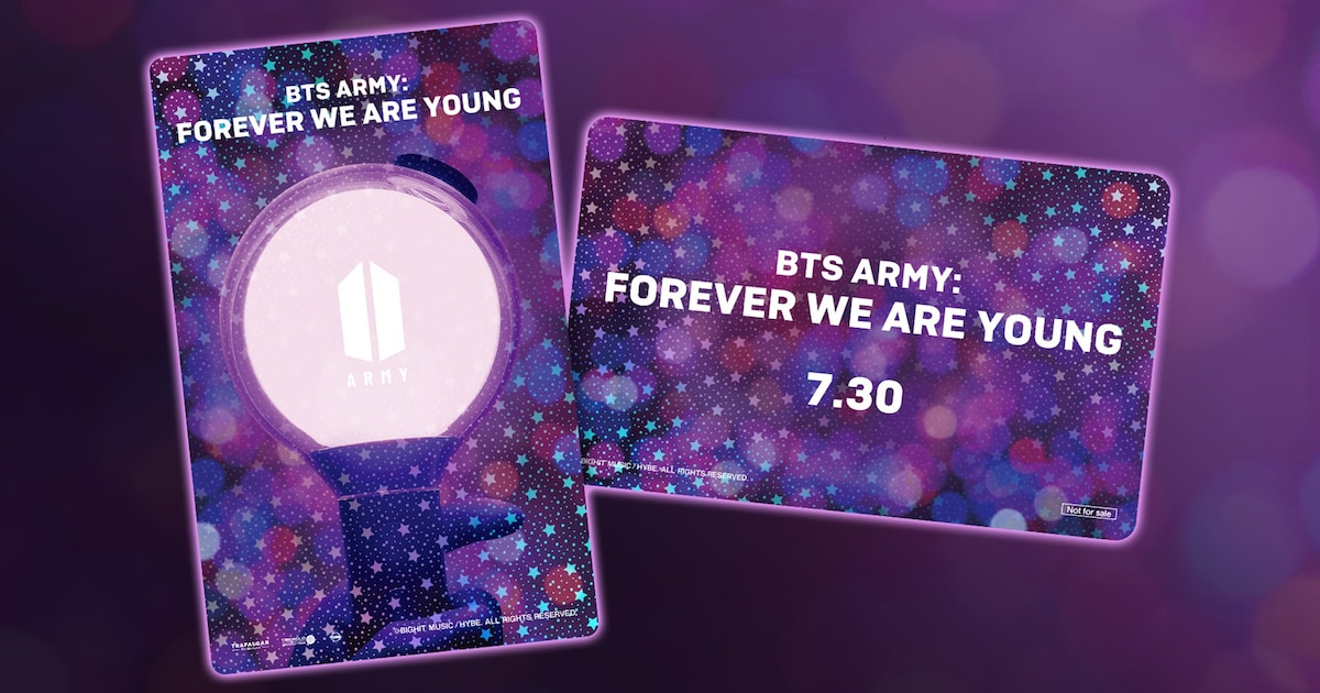 「BTS ARMY：FOREVER WE ARE YOUNG」新映像公開、入場者プレゼントの配布決定 - 映画ナタリー