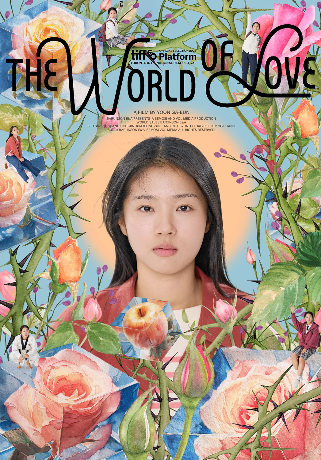 「The World of Love（英題）」ポスタービジュアル - 「わたしたち」ユン・ガウンが6年ぶり新作で17歳の機微を描く、主演俳優と来日 [画像・動画ギャラリー 2/12] - 映画ナタリー