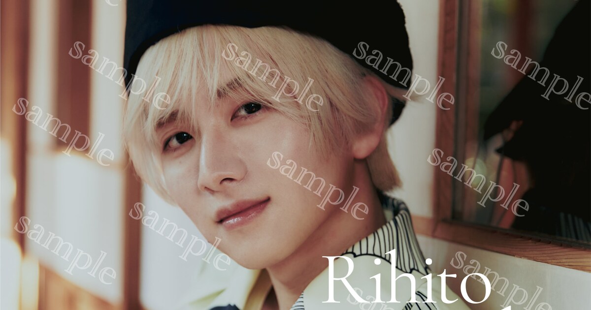 「Rihito Itagaki Calendar 2026.4-2027.3」購入者特典のオリジナルスクエアステッカー（HMV&BOOKS ...