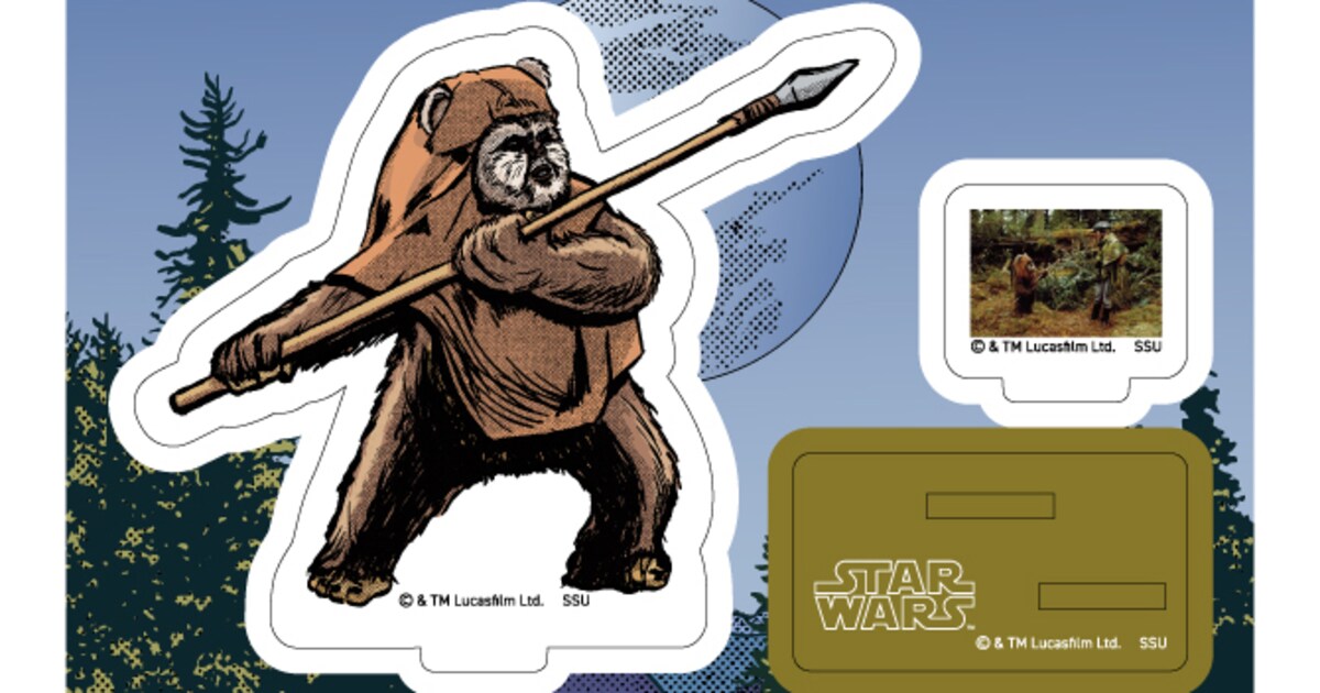 「Happyくじ / STAR WARS 『EWOKS』」F賞のアクリルスタンドイメージ [画像ギャラリー 12/38] - 映画ナタリー