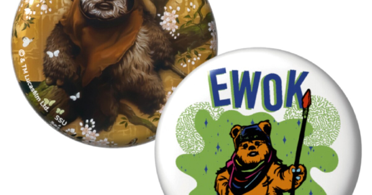 「Happyくじ / STAR WARS 『EWOKS』」I賞の缶バッジセットイメージ [画像ギャラリー 32/38] - 映画ナタリー