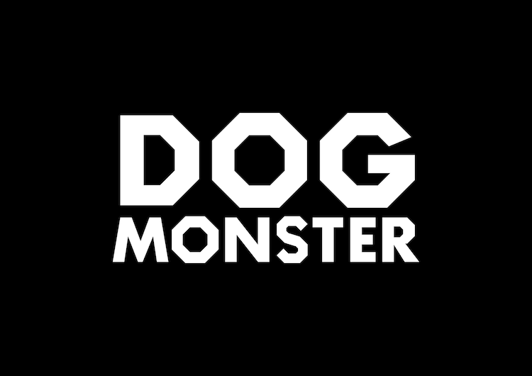 「DOG MONSTER」バンドロゴ - DOG MONSTER、1stアルバムでバキバキのツインスラップ [画像ギャラリー 2/2 ...