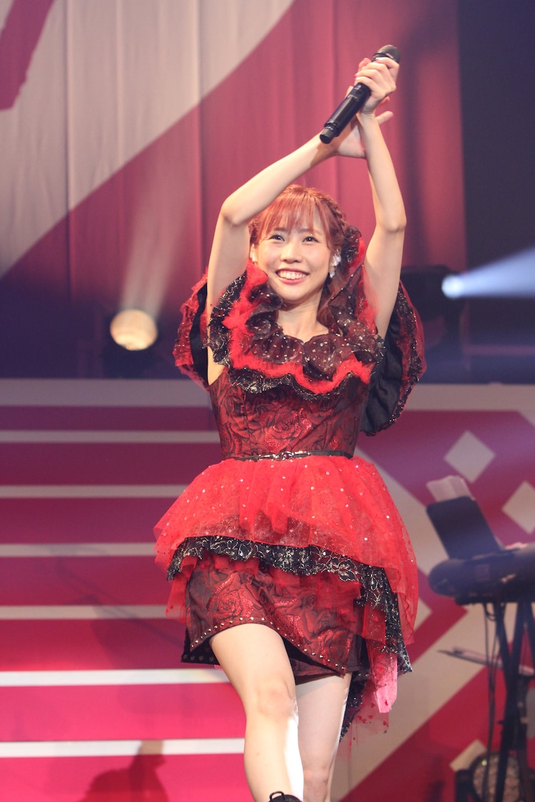 楠田亜衣奈(撮影:中村ユタカ) 楠田亜衣奈、持ち曲歌い切った中野サンプラザ公演で「くすサポのみんな、だーいすき 」 [画像ギャラリー 3