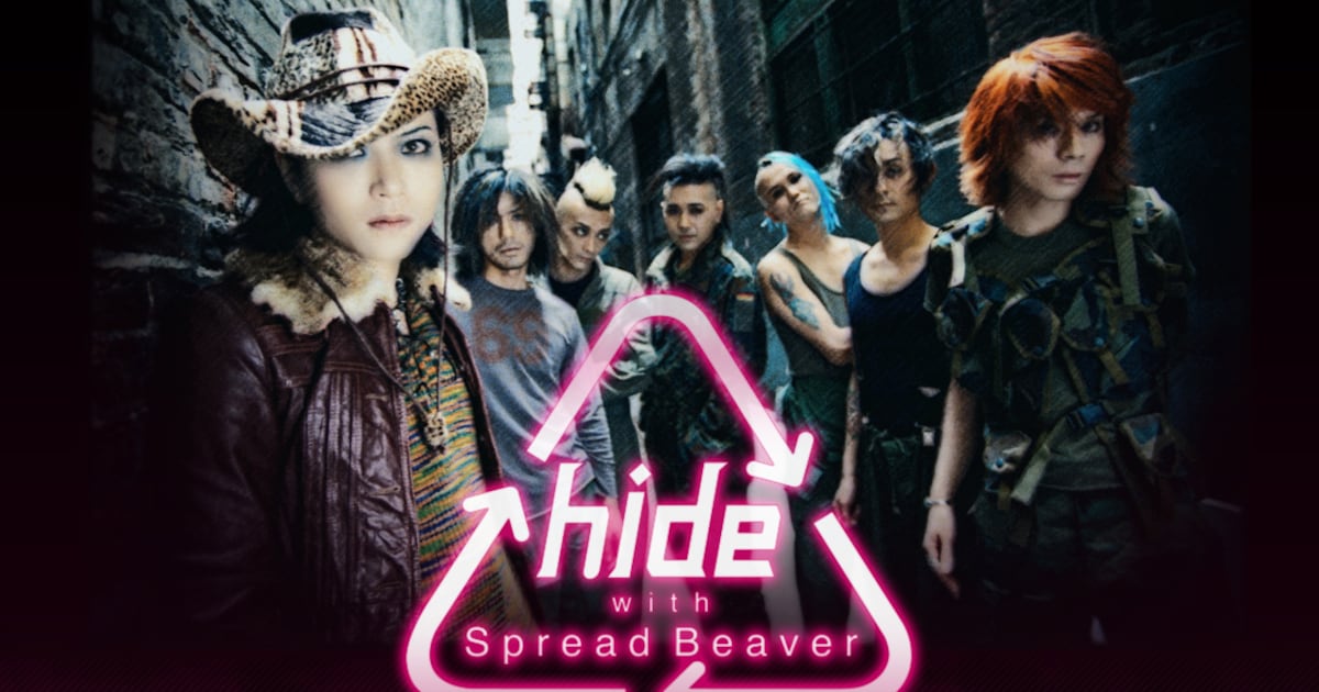 hide with Spread Beaver、重大発表ありマス - 音楽ナタリー