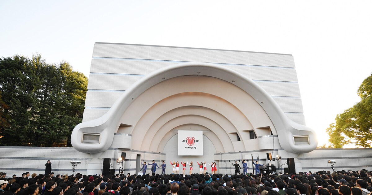 MOMOLAND、RADIO FISHと一緒に「BAAM」ダンス（イベントレポート） - 音楽ナタリー