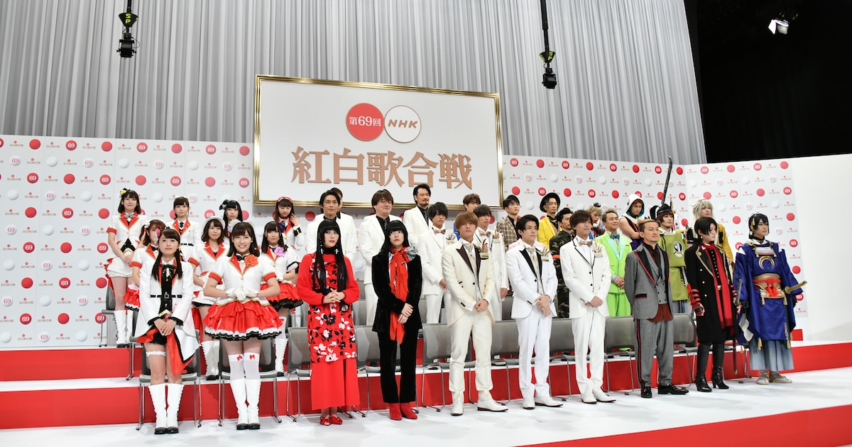 「NHK紅白歌合戦」曲順発表、トップバッターは三代目JSB - 音楽ナタリー