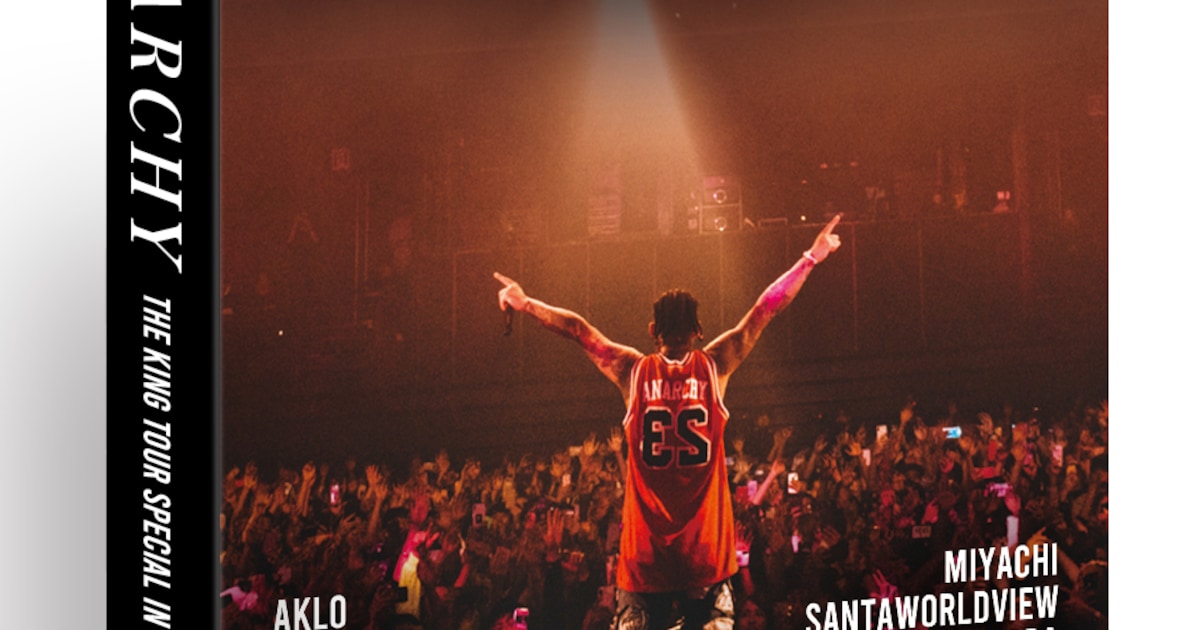 ANARCHY、本日発売ライブBD/DVDからヒップホップ愛あふれるライブ映像公開（動画あり） - 音楽ナタリー