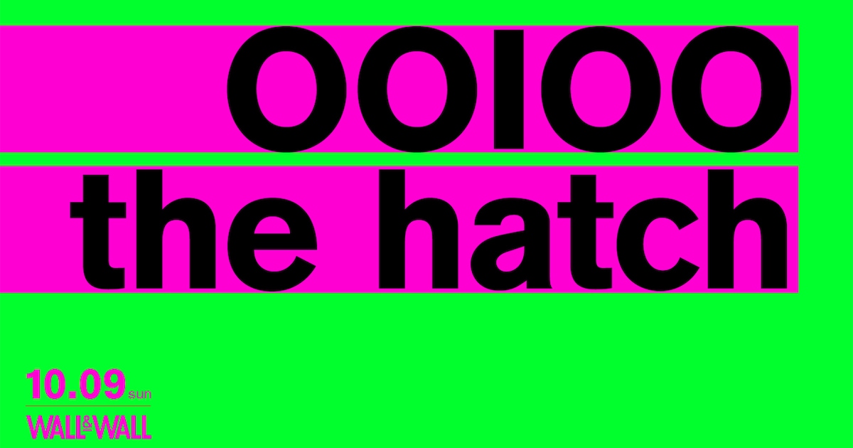 OOIOOとthe hatch、WALL&WALLでツーマン - 音楽ナタリー