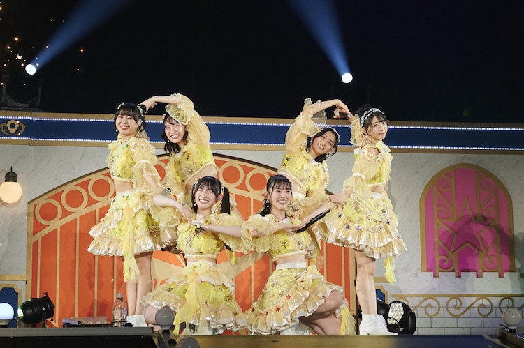 超ときめき♡宣伝部「行くぜ!超ときめき♡宣伝部 In 幕張メッセ!~星をめざして~」の様子。(写真提供:エイベックス) 超ときめき♡宣伝部