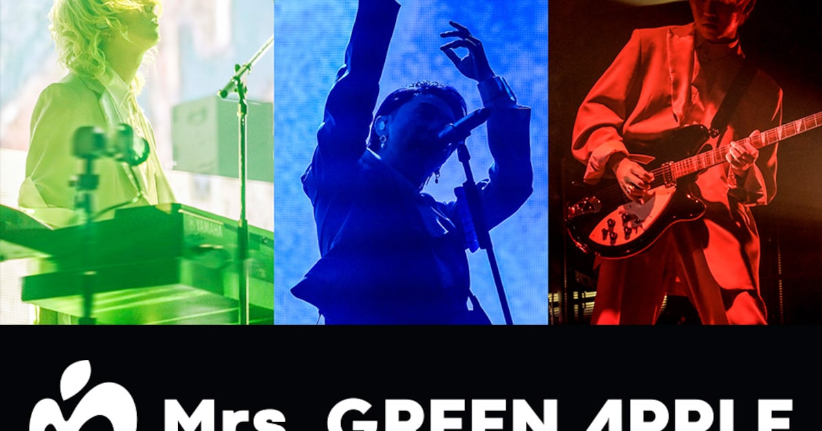 Mrs. GREEN APPLEの復活ライブ映像を全国の映画館で上映、舞台挨拶も実施 - 音楽ナタリー