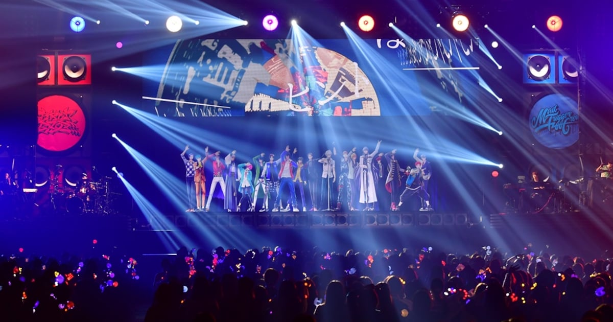 ヒプノシスマイク3DCGライブ「HYPED-UP 02」大阪公演のダイジェスト公開（動画あり） - 音楽ナタリー