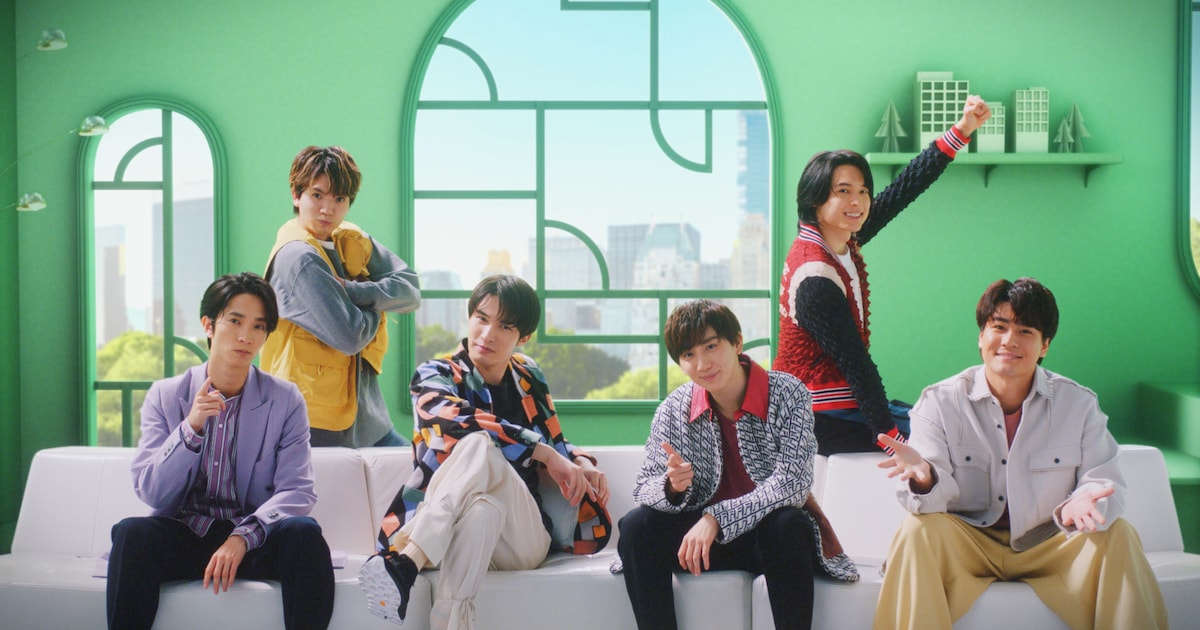 SixTONESが部屋選びのこだわり語る、エイブル新CMソングは新曲「人人人」 - 音楽ナタリー