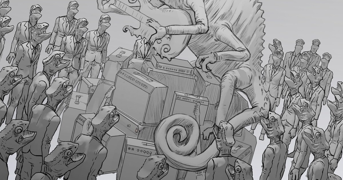 Cö shu Nieとösterreich「避役芝異」競演、フライヤー完成はライブ当日 - 音楽ナタリー