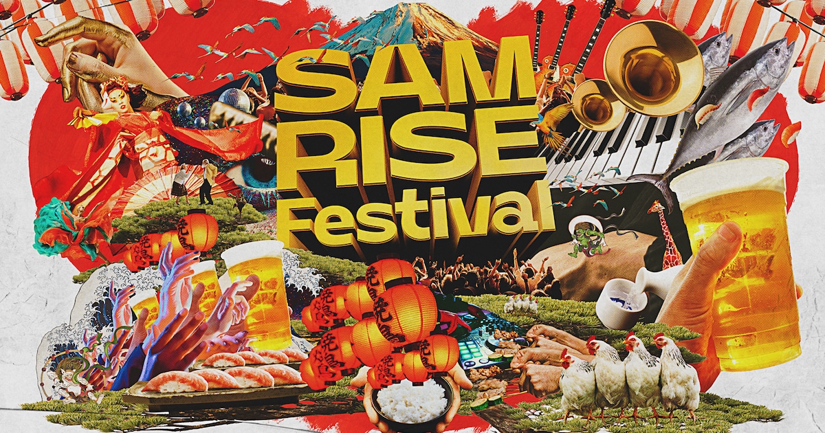 音楽と食の総合イベント「SAMRISE Festival」にスカイピース、神はサイコロを振らない、WANIMA追加 - 音楽ナタリー