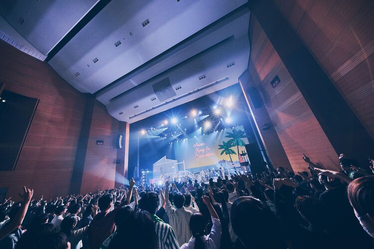 「asian Kung Fu Generation Tour 2023『サーフ ブンガク カマクラ』」神奈川・鎌倉芸術館公演の様子。(撮影