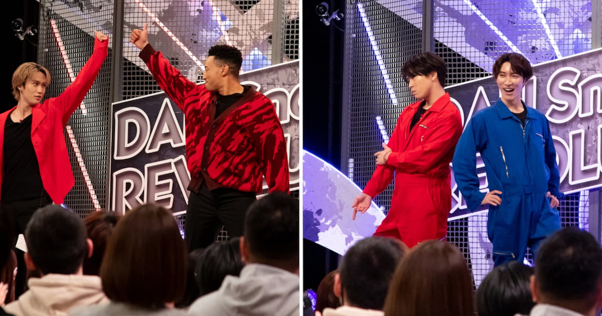 Snow ManとLDH「青春アミーゴ」でダンスバトル、目黒蓮が「R.Y.U.S.E.I.」踊る（動画あり） - 音楽ナタリー