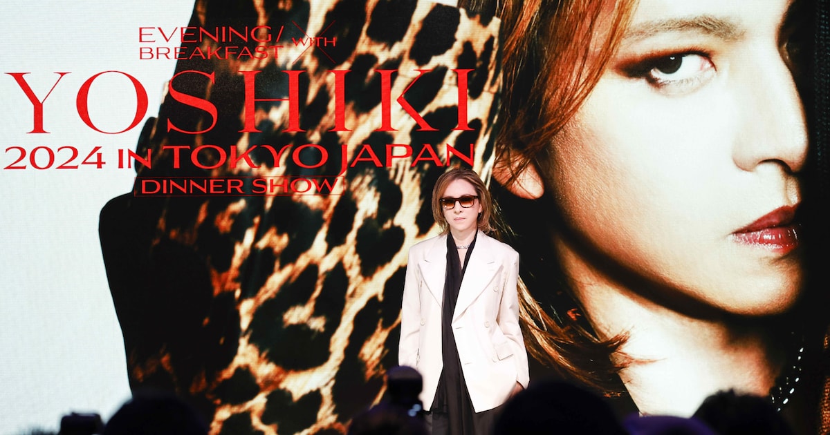 YOSHIKIが8月にディナーショー開催、過去最高額VIPチケットは30万円 - 音楽ナタリー