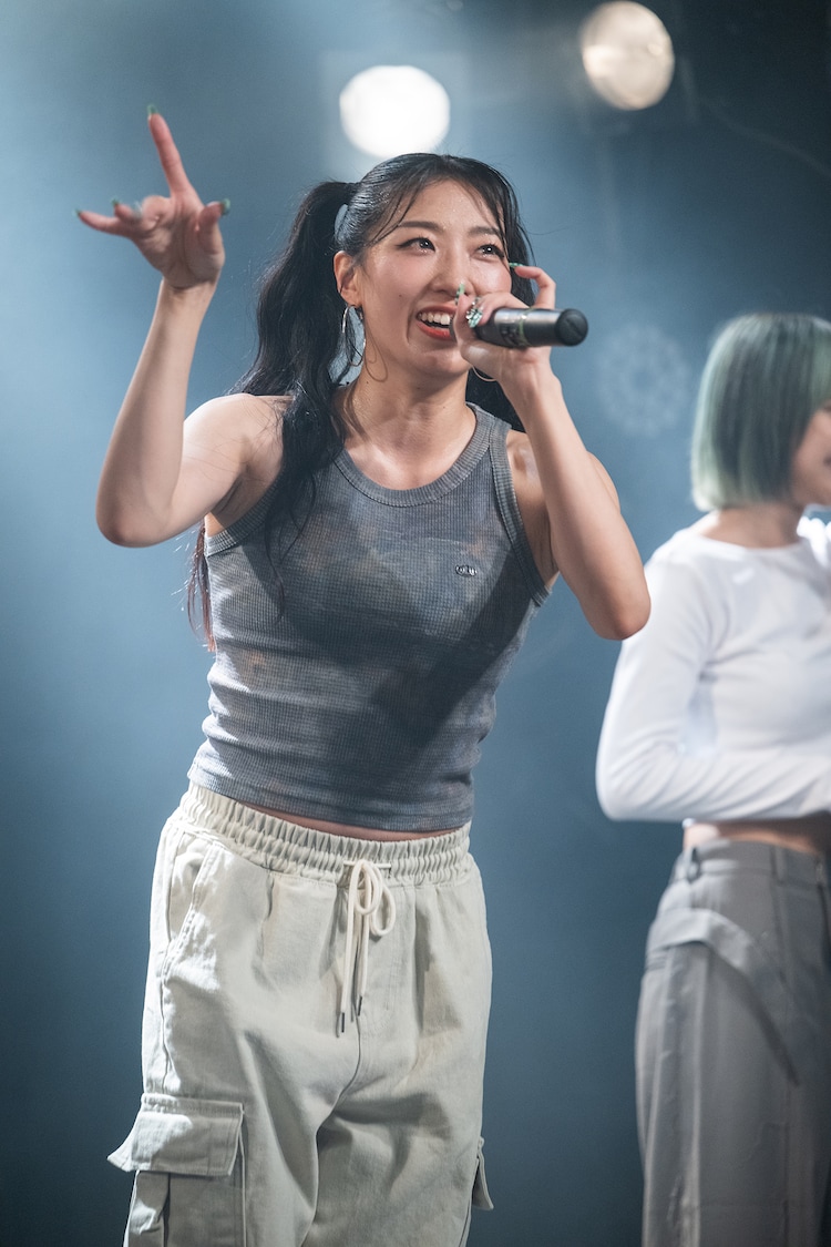 mana（lyrical school） - リリスクminan復帰で“LS8 IS BACK!”熱狂の新宿MARZで夏への第一歩 [画像ギャラリー 47/88] - 音楽ナタリー