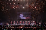「アンジュルム 10th Anniversary tour 2025春『桜梅桃李』上國料萌衣 FINAL ～お先はまっキラ！～」の様子。