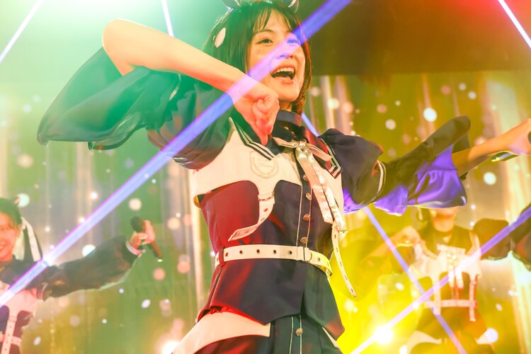 塩崎めいさ（撮影：笹森健一） - Devil ANTHEM.3カ月におよぶ“再構築”が完成！新体制初ワンマンでLIQUIDROOMを満員に [画像ギャラリー 35/50] - 音楽ナタリー