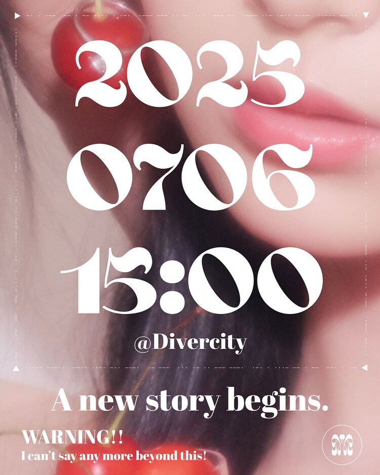 MISS MERCYのSNS公式アカウントに投稿された画像。 - MISS MERCYがSNSに謎の顔写真をアップ「A new story ...