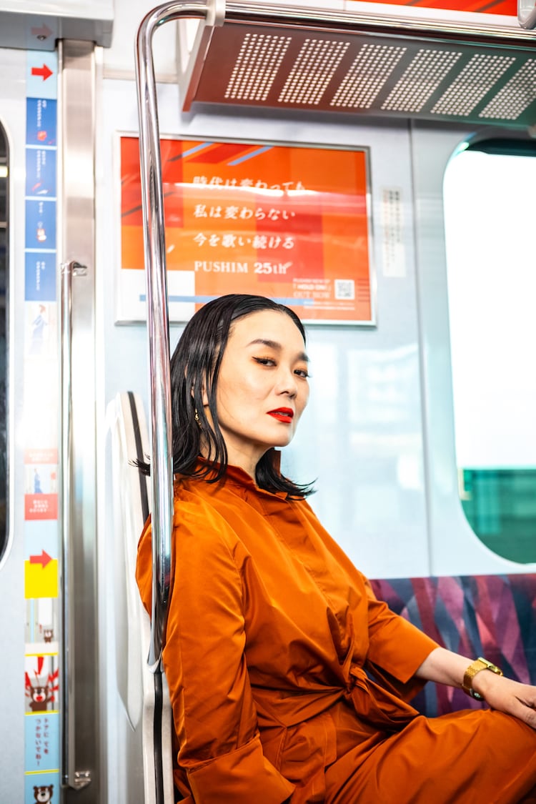 PUSHIM ©JUNYA S-STEADY - PUSHIMデビュー25周年記念、東急東横線＆田園都市線で車内広告ジャックキャンペーン展開中 ...