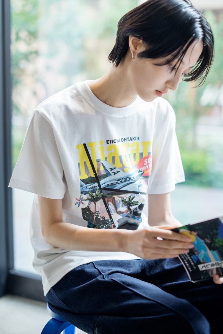 「Eiichi Ohtaki's NIAGARA 50th Odyssey」アパレルイメージ - 大滝詠一の作品をモチーフにしたイラスト集が2冊同時発売、ナイアガラ企画展の会期延長も決定 ...