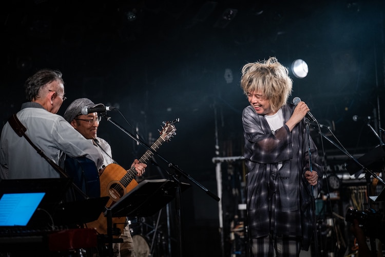 左から中野テルヲ（Syn, G, Vo）、みのすけ（Dr, G, Vo）、KERA（Vo）。 - 渋谷でKERAソロ×Broken ...