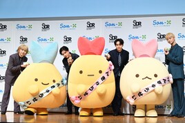 「すみっコぐらし」しっぽずがSDRの研究生に！会見で“先輩”EBiDANメンバーが激励＆アドバイス