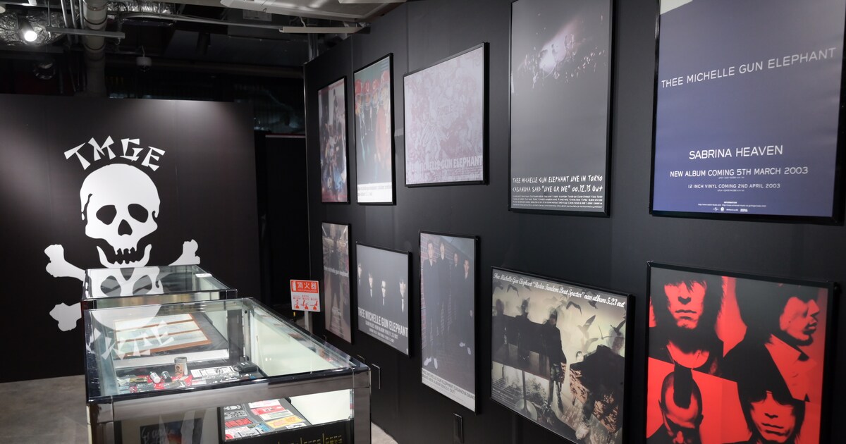 「BJC×TMGE POP-UP STORE」1階の展示エリア。 [画像ギャラリー 4/16] - 音楽ナタリー