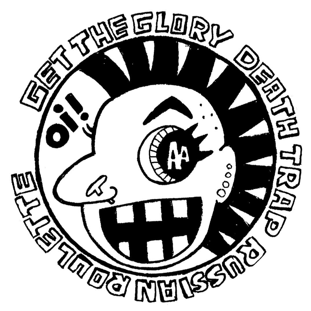 17cm OLD NICOステッカー - LAUGHIN' NOSE「GET THE GLORY」アナログ再発、AA RECORDS第1弾作品 ...