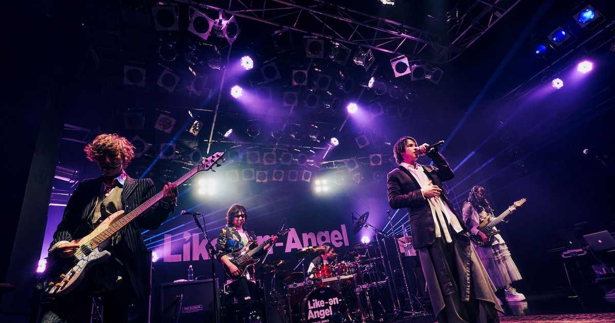 Like-an-Angel「TOUR 2025-2026 "Crash to Rise"」Yokohama Bay Hall公演の様子 ...