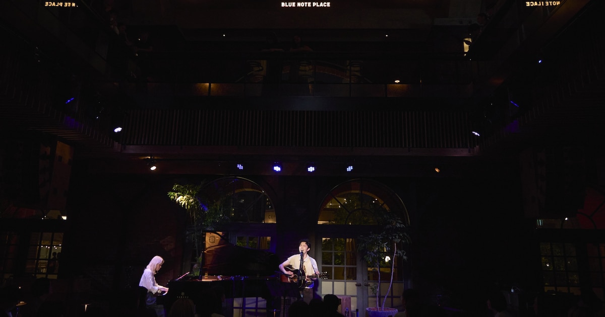 「荒谷翔大 Duo Grand Piano One Man Live」東京・BLUE NOTE PLACEの様子。（Photo by ...