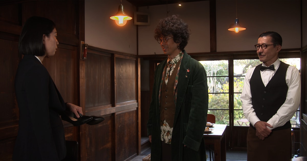 岩井ジョニ男、折り紙のドラマで「喫茶CHOBIHIGE」のマスター役 - お笑いナタリー